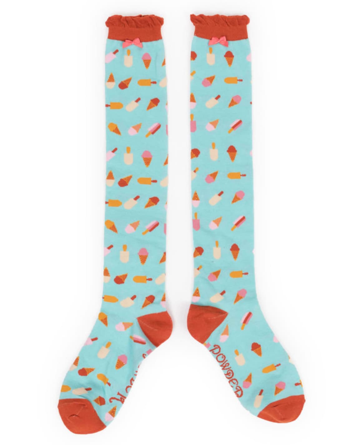 Powder Ladies Ice Cream Knee-High Socks. Ice-cream Dream | Etsy