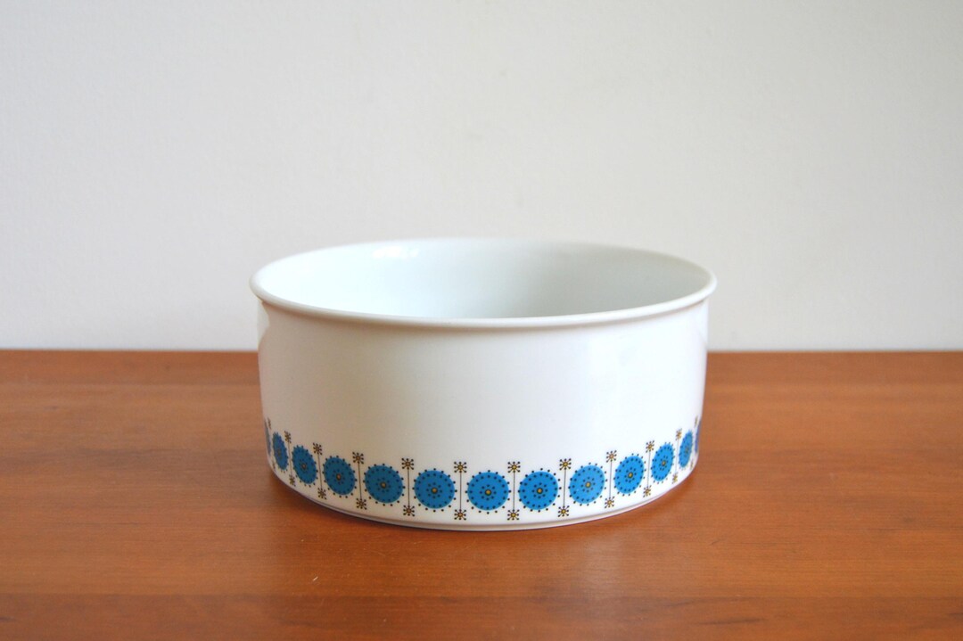 Bowl Thomas Medaillon Emerald Serving Bowl 60s Vintage Mid Century Bowl ...