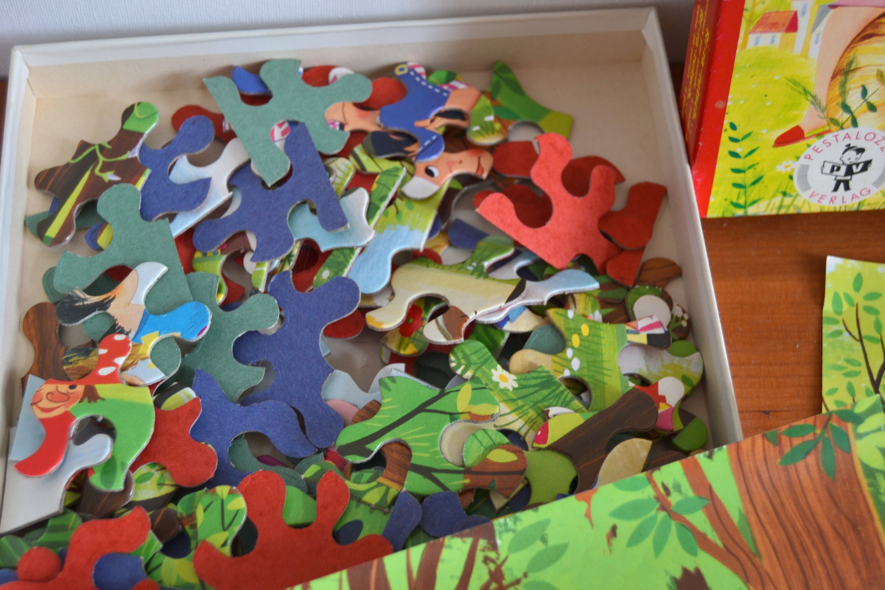 Set of 3 Puzzles 70s From 4 Years Pestalozzi Children's - Etsy