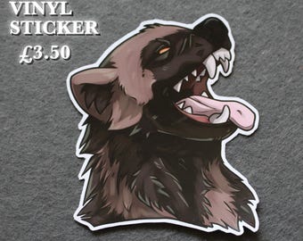 Wolverine Vinyl Sticker - Etsy