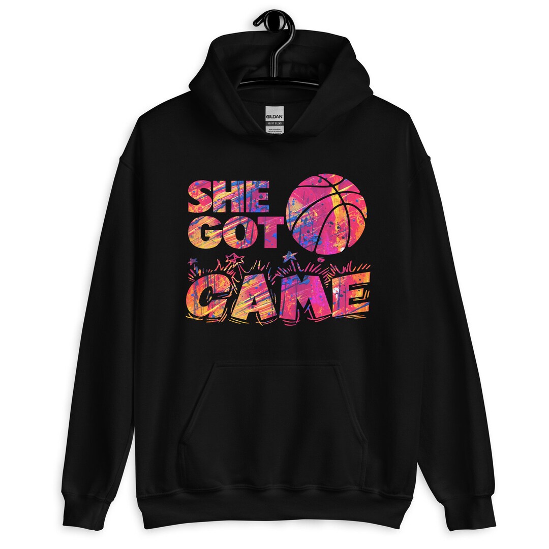 She Got Game Basketball Hoodie, Basketall Player Gift, Girls Basketball ...
