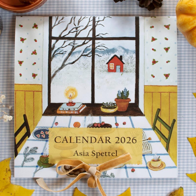 Asian 2026 Calendar - Etsy