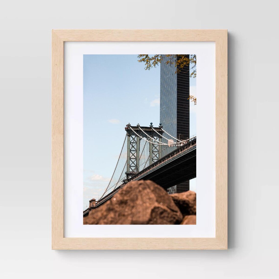 Photos of New York, Manhattan Bridge Print, Print Ready to Frame, Fine ...