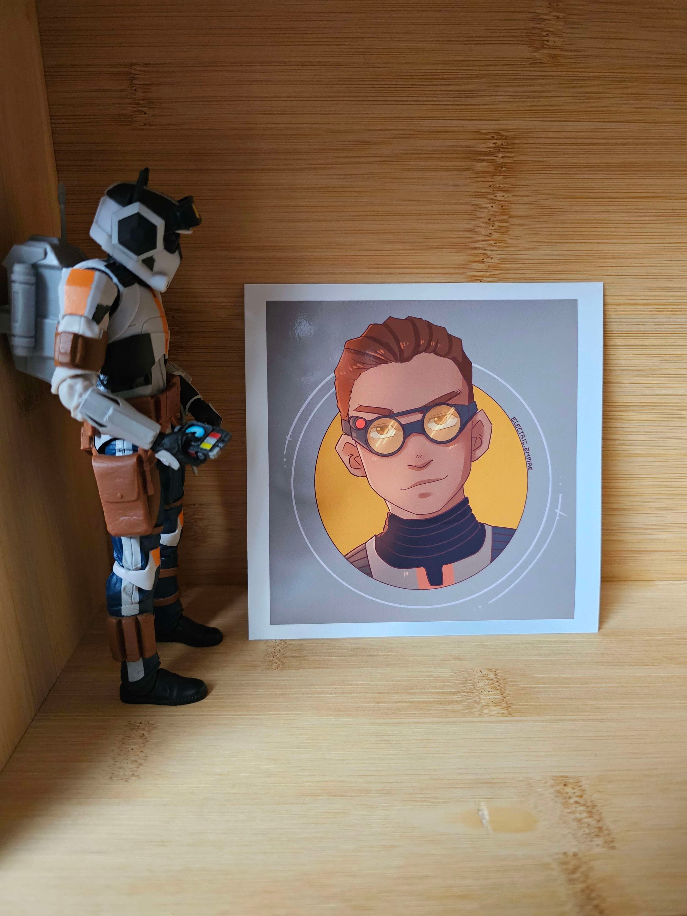The Bad Batch Tech Print 5x5 - Etsy