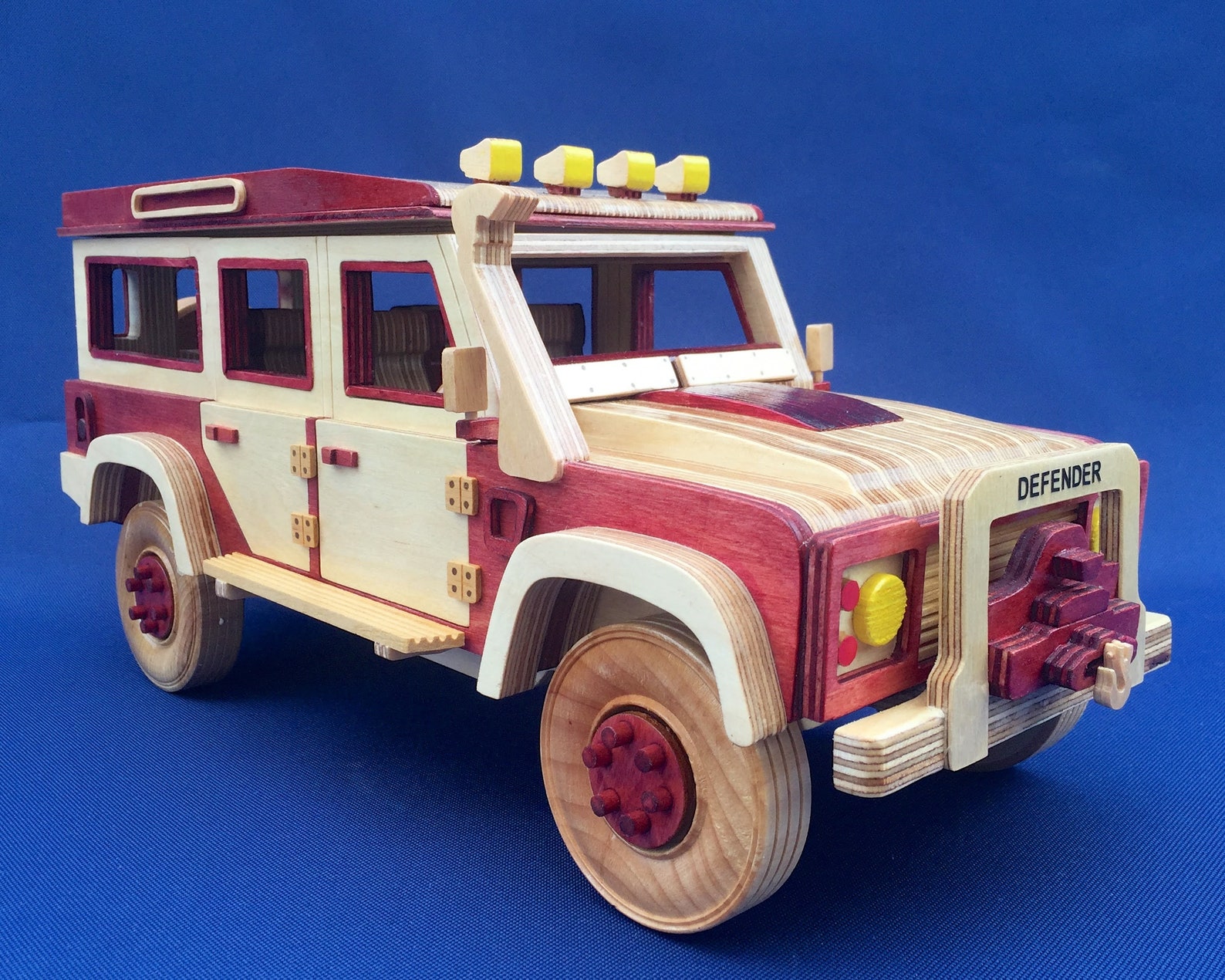 Land Rover Defender Collectible Cars Wooden Vehicles Wooden | Etsy