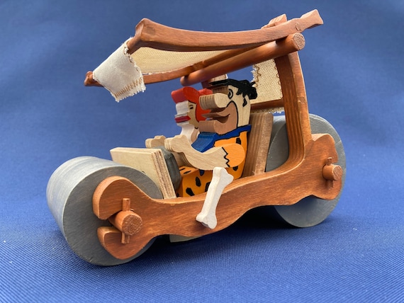 Model Replica of Fred Flintstone Car - Etsy