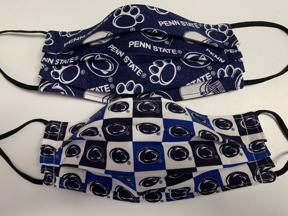 Penn State Face Mask Double Sided FREE SHIPPING Extra | Etsy