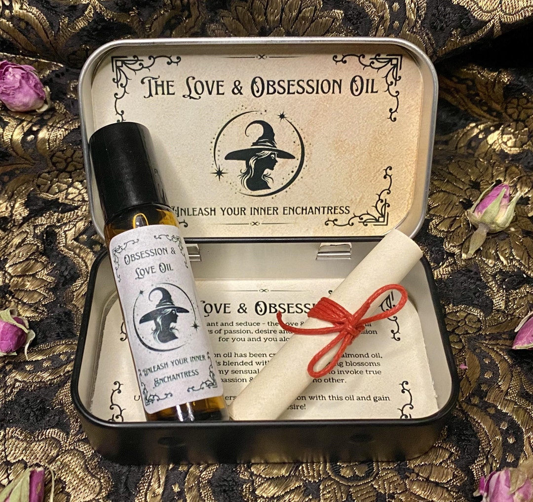 The Obsession & Love Oil, Witch Fragrance, Attraction Oil, Aromatherapy ...