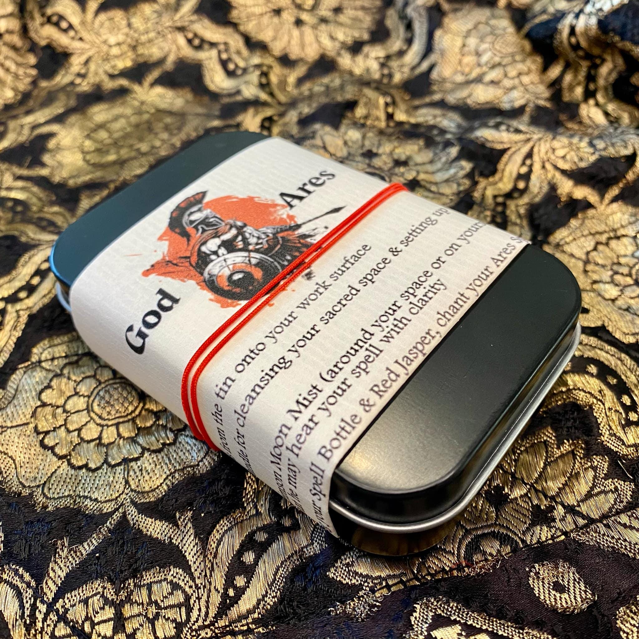 Ares Altar Tin, God Ares Offering, Deity Worship, Deity Décor ...