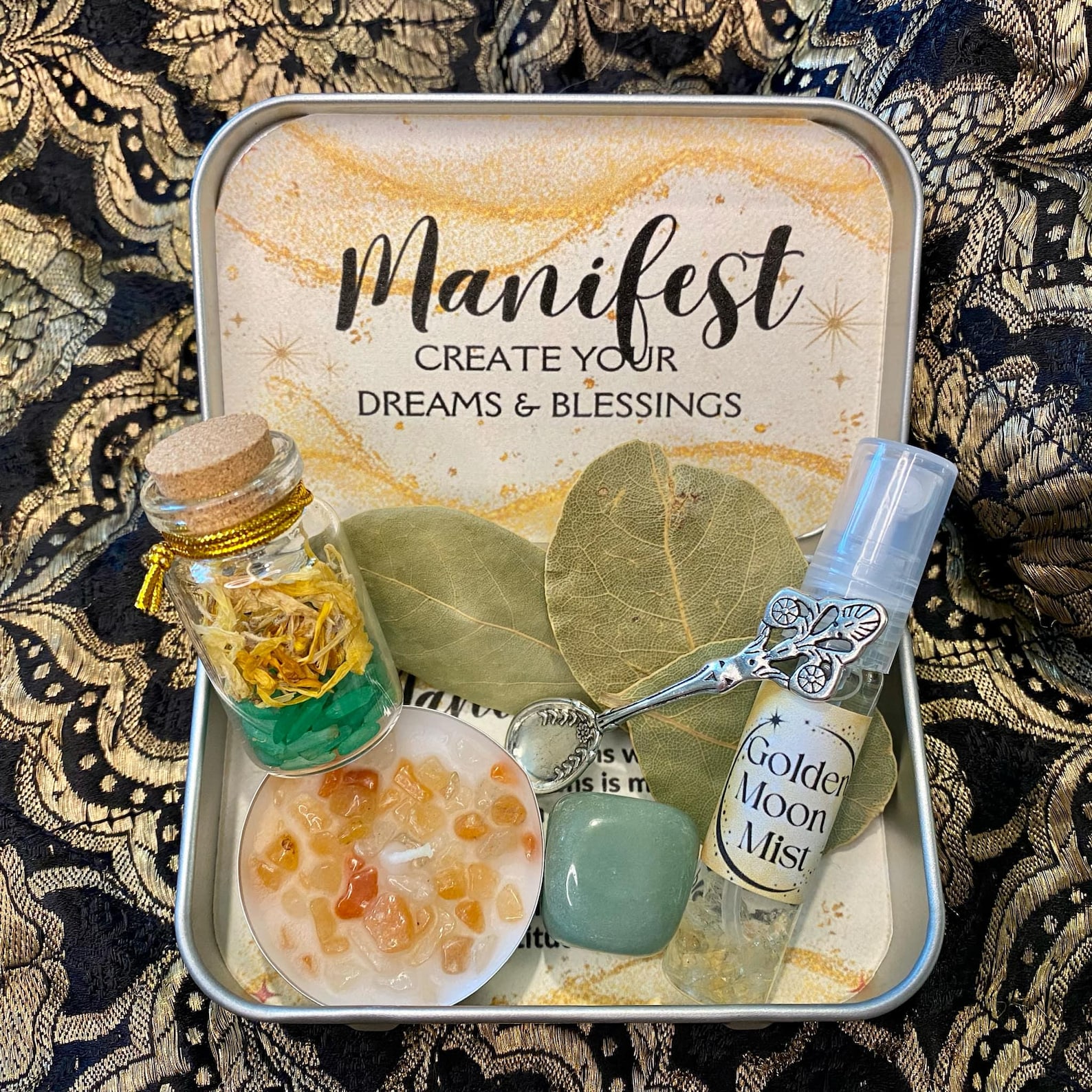 Manifest Altar Tin, Witch Tin for Manifestation, Law of Attraction ...