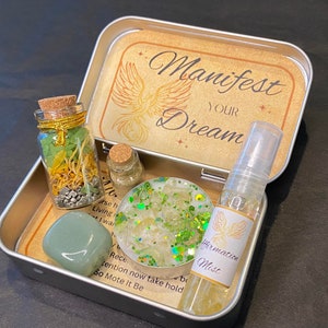 Manifest Altar Tin, Witch Tin for Manifestation, Law of Attraction ...