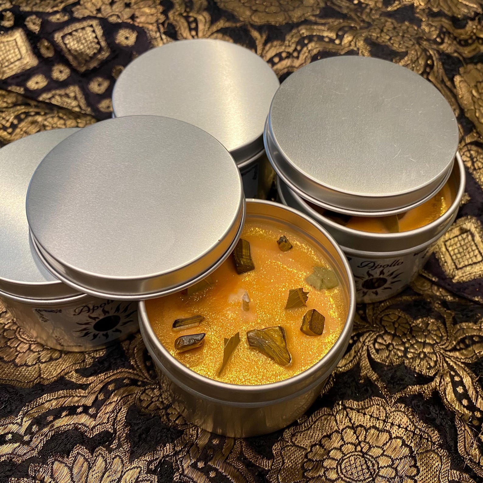 Apollo Candle, Deity Apollon Offering Candle, Soy Wax Essential Oils ...