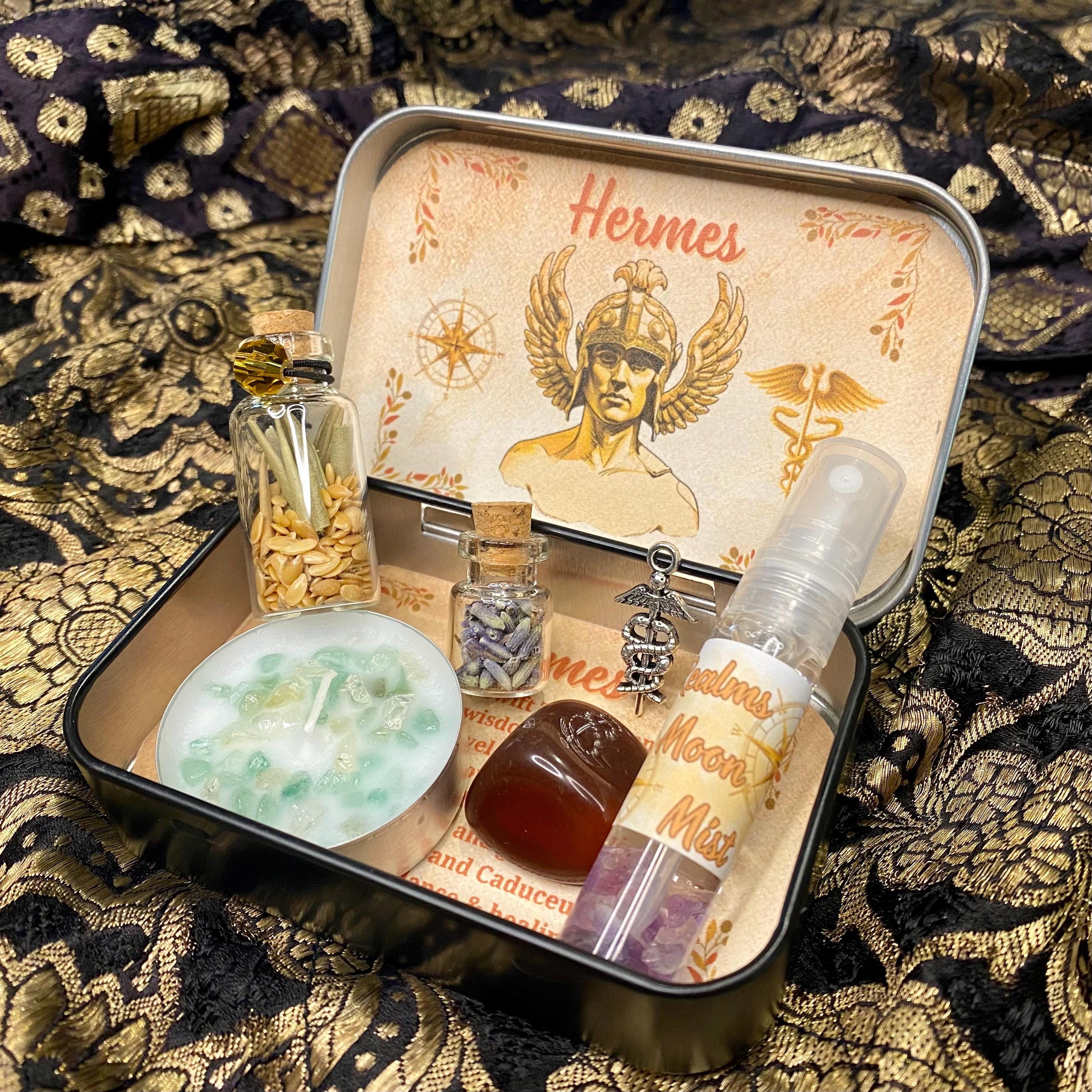 Hermes Altar Tin, God Hermes Offering, Deity Worship, Deity Décor ...