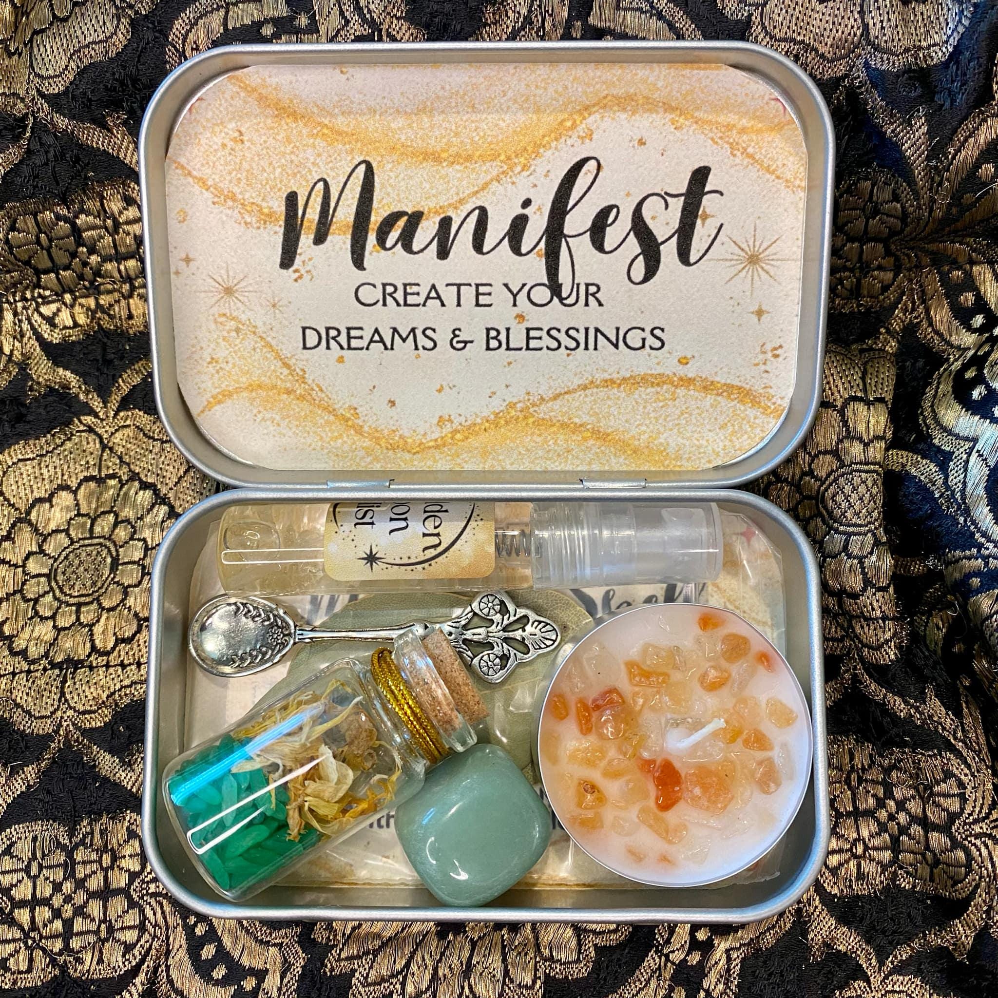 Manifest Altar Tin, Witch Tin for Manifestation, Law of Attraction ...