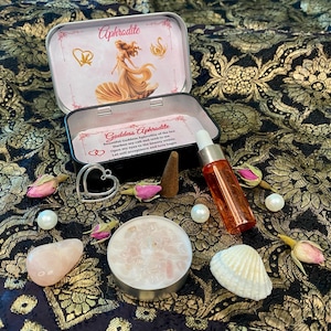 Aphrodite Altar Tin, Aphrodite Shrine, Goddess of Love & Beauty ...