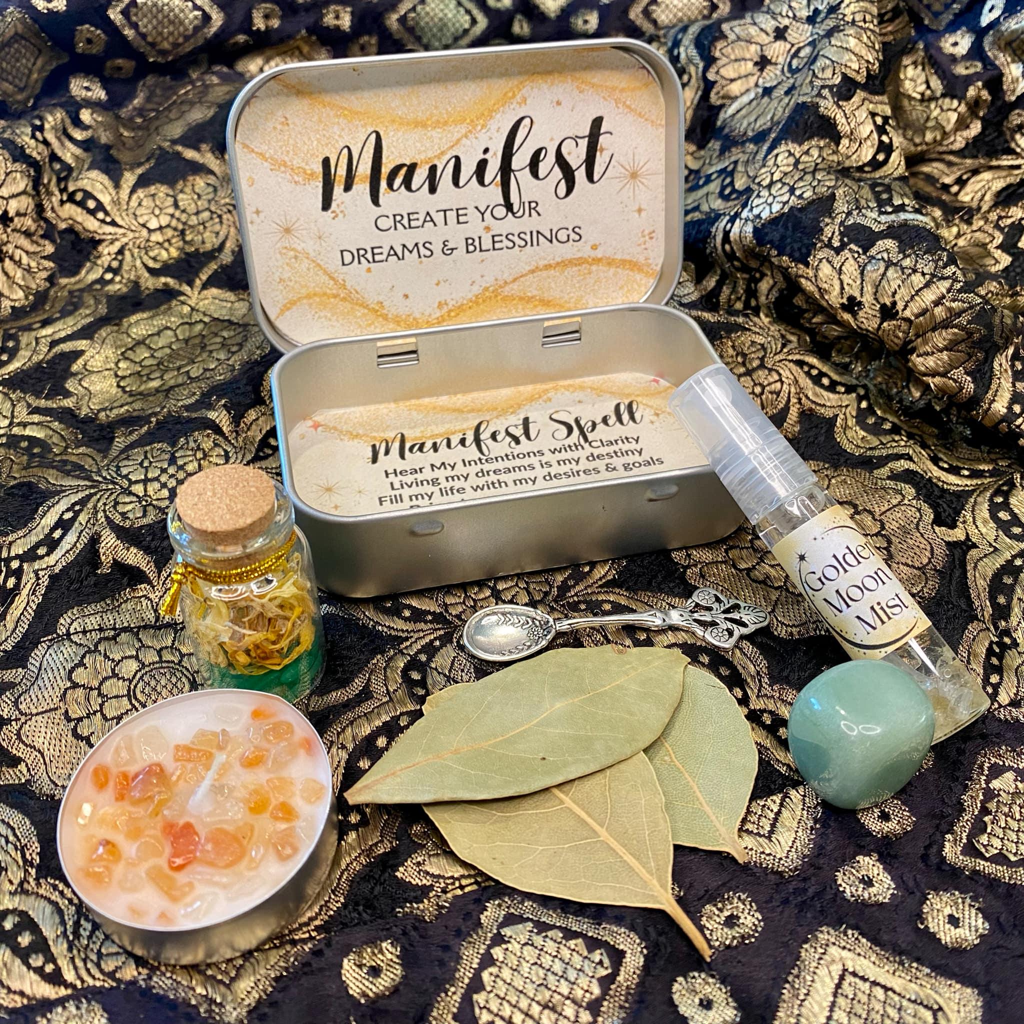 Manifest Altar Tin, Witch Tin for Manifestation, Law of Attraction ...