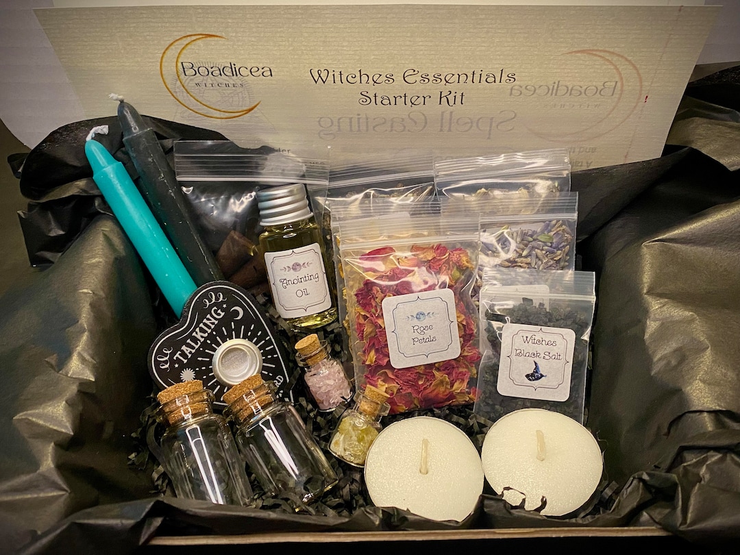 Witch Essentials Kit, Baby Witch Starter Kit, Witchcraft Kit, Witch ...