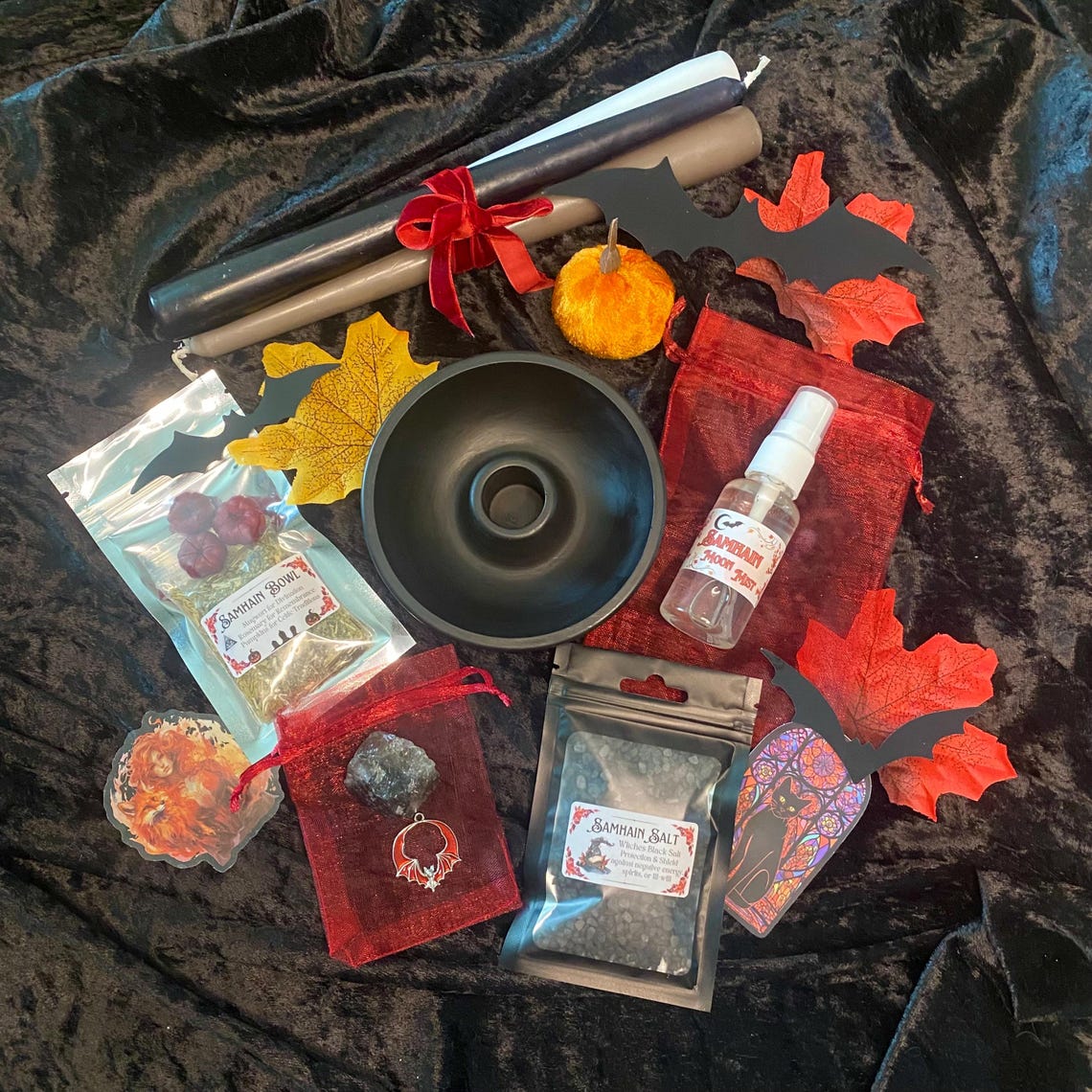 Samhain Altar Kit: Witchcraft Sabbat Rituals and Samhain Decorations ...