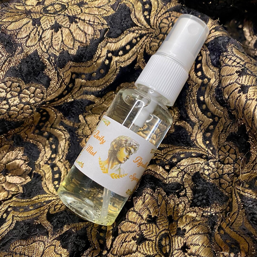 Apollo Mist Spray, Amber & Sweet Orange Scent, Deity Offering, Ritual ...