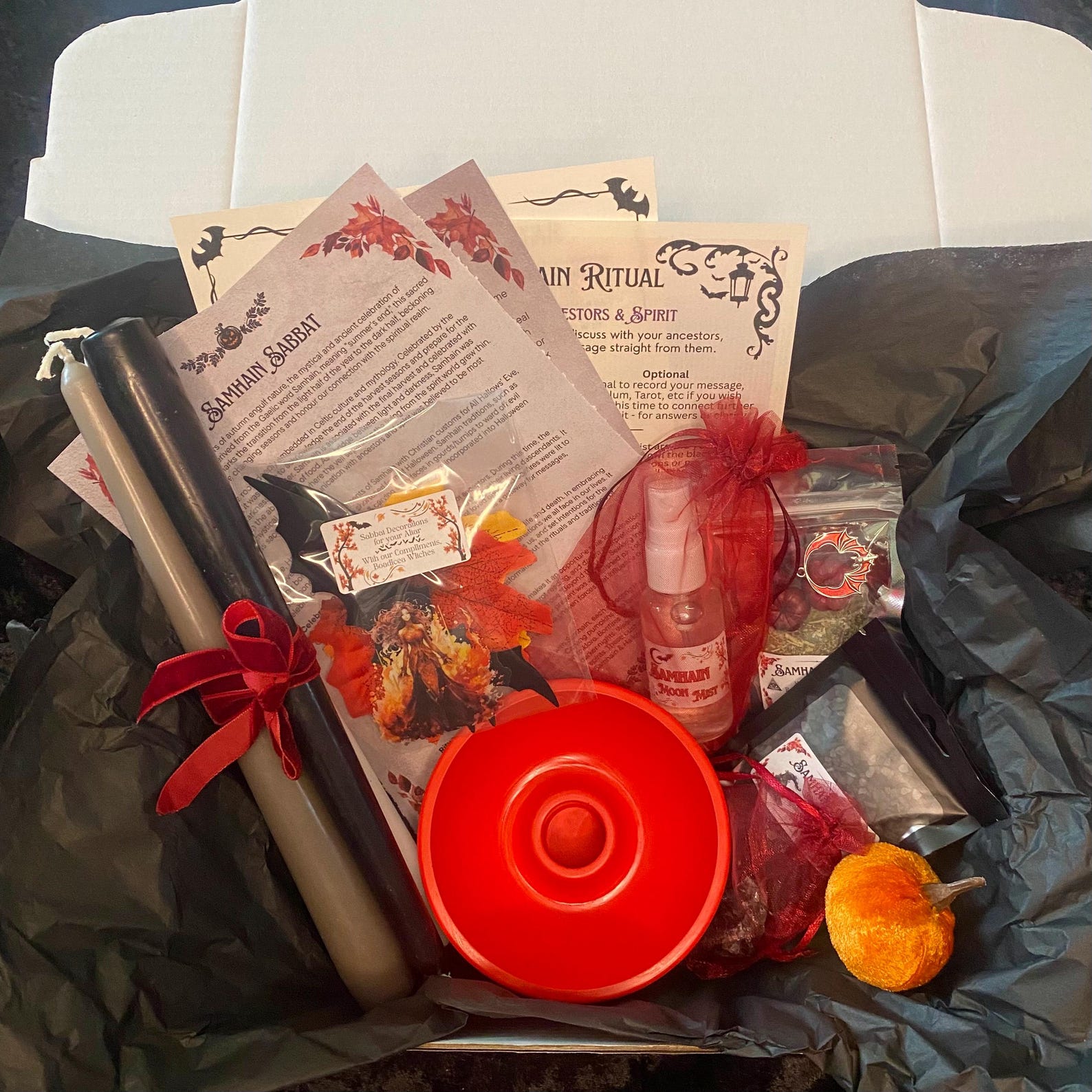 Samhain Altar Kit: Witchcraft Sabbat Rituals and Samhain Decorations ...