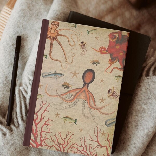 Octopus Notebook - Etsy