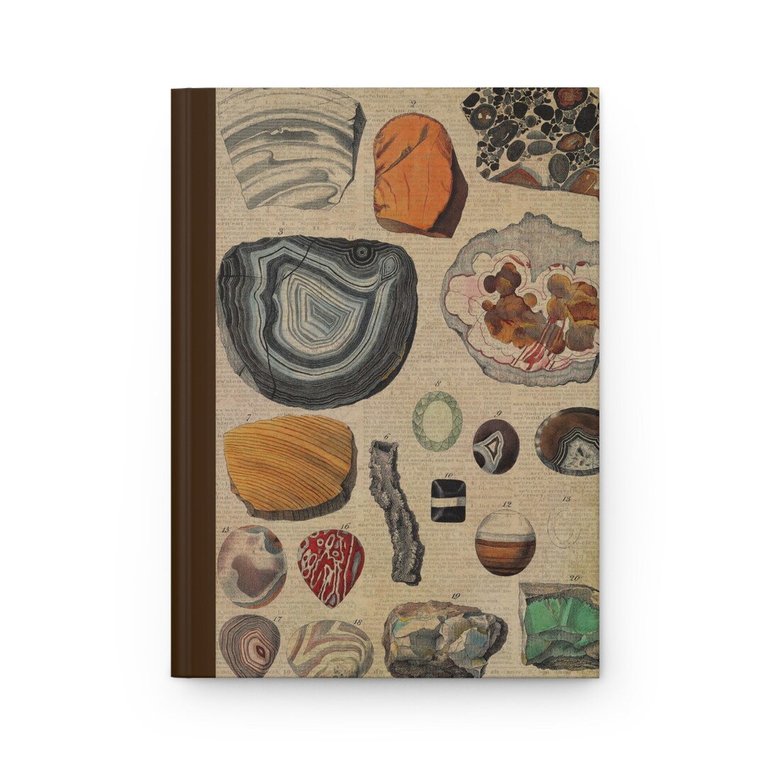 Carnet Minéraux & Cristaux, carnet de géologie stationnaire. journal de ...