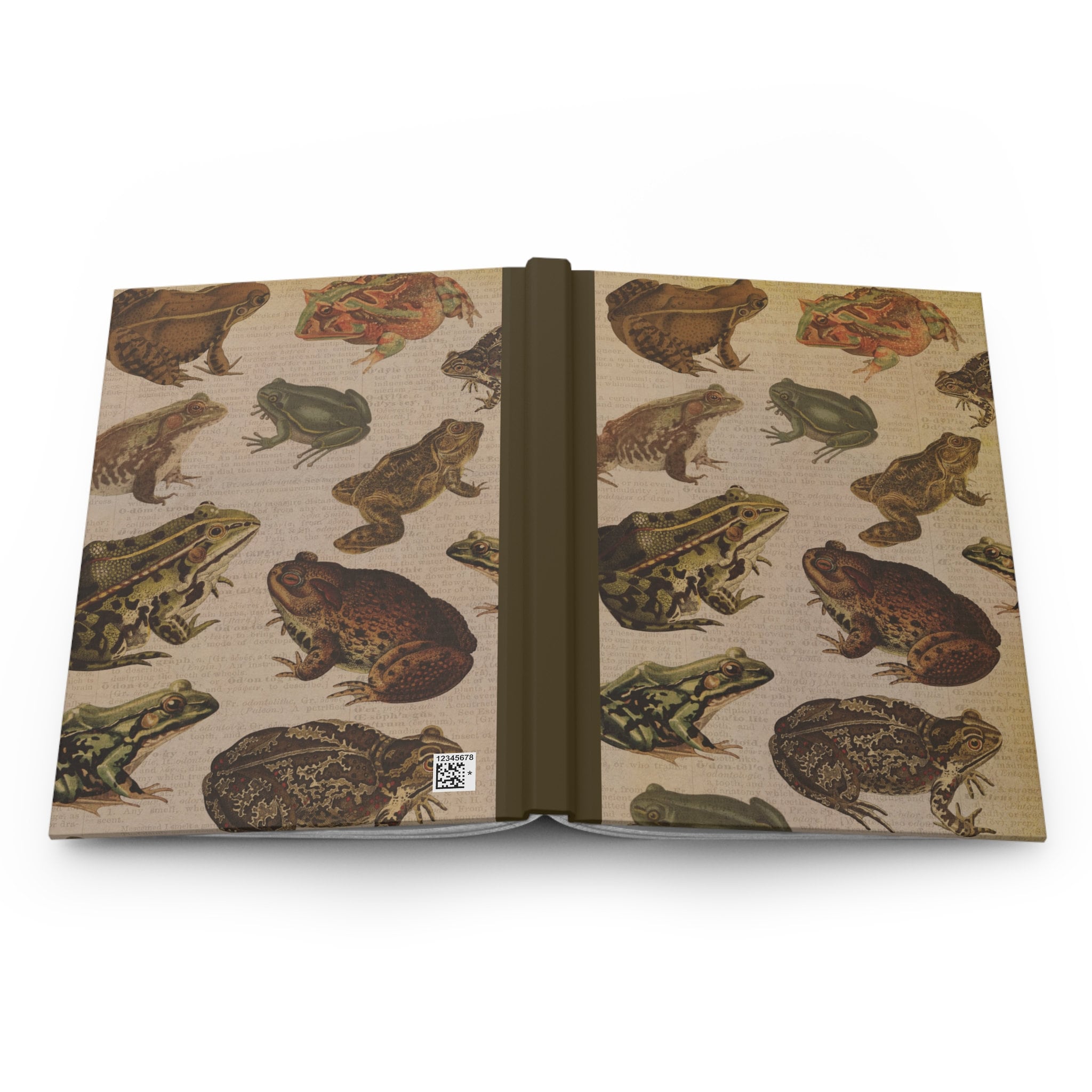 Frog Notebook Journal. Vintage Frog Themed Cottagecore Gifts, - Etsy