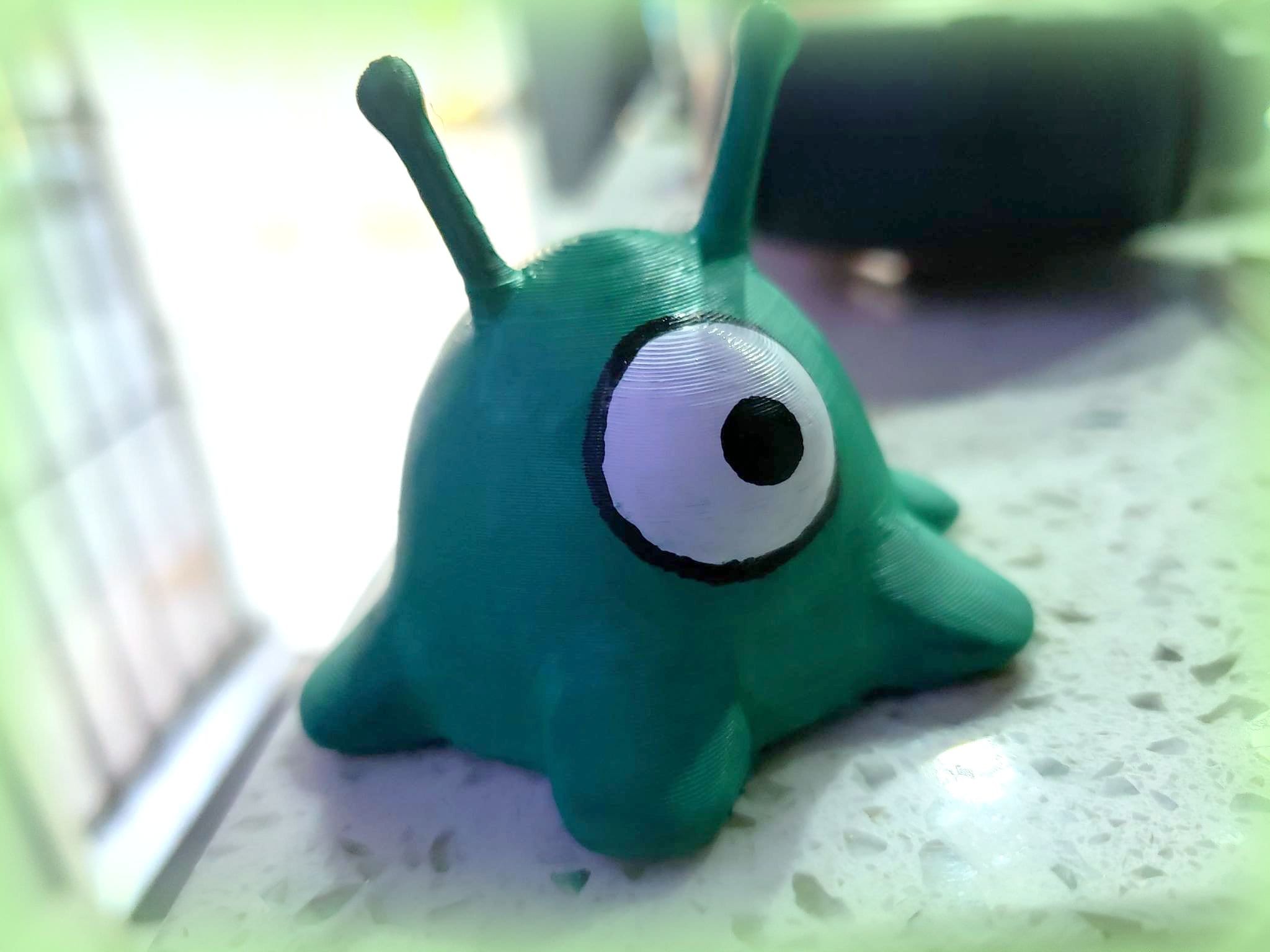 3d Printed Brain Slug Inspired Futurama - Etsy