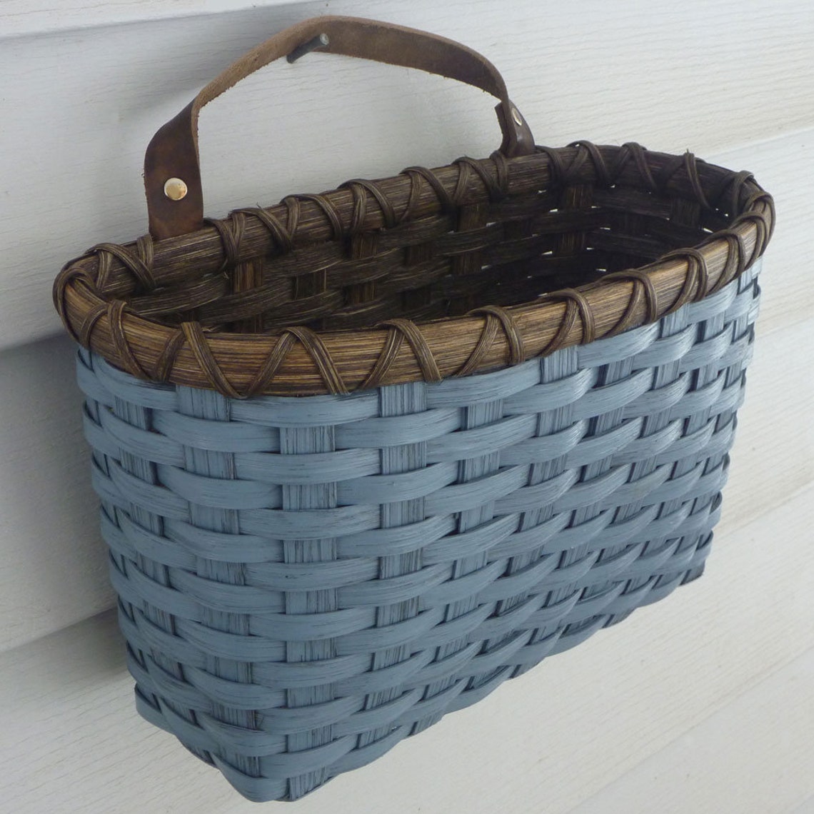 Painted Mail Basket - Etsy