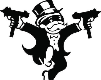 Monopoly Board Vinyl Decal - Etsy