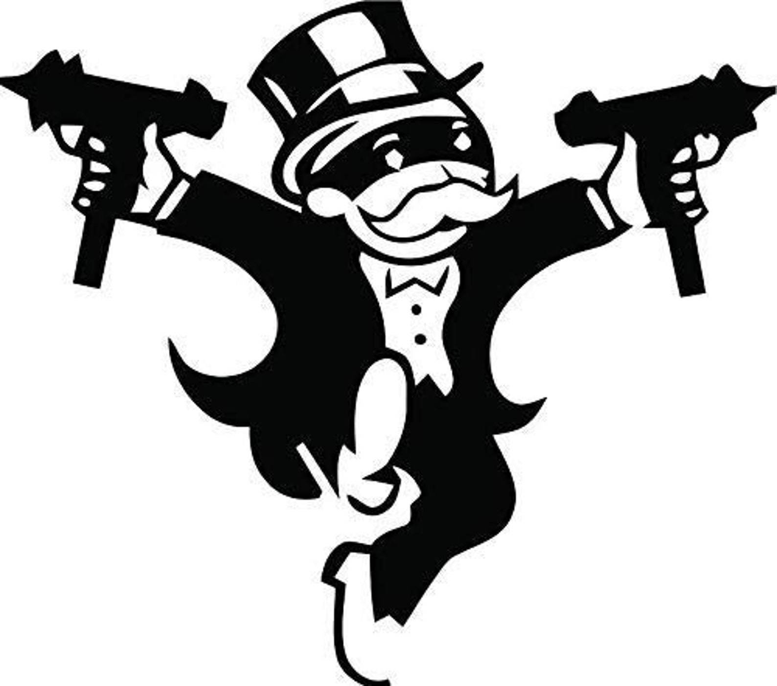 Guy With Guns Design Monopoly Game Board Games Gamers Family - Etsy