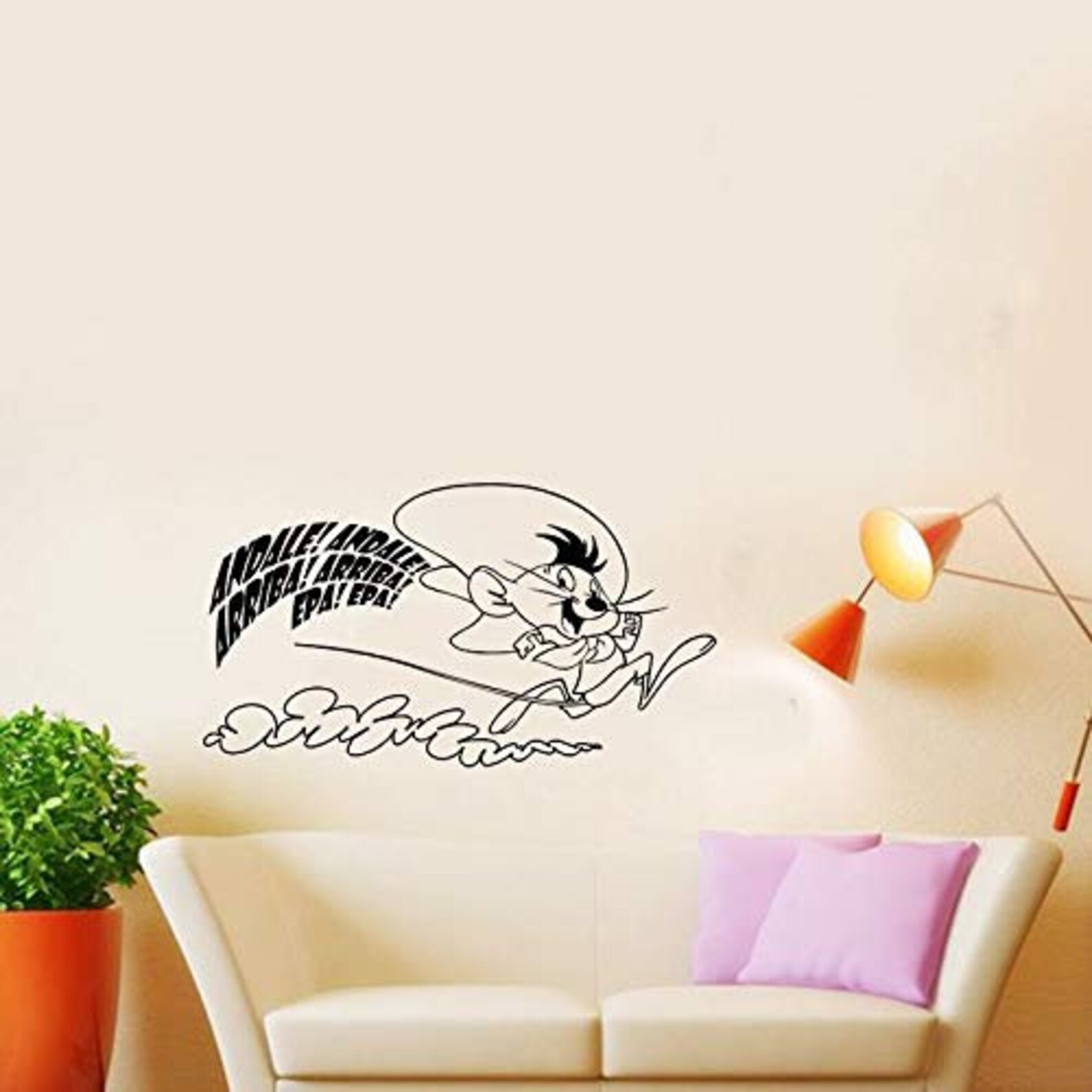 Speedy Gonzales Andale Andale Arriba Arriba Cartoon Wall | Etsy Speedy Gonzales Andale Andale Arriba Arriba Cartoon Wall | Etsy