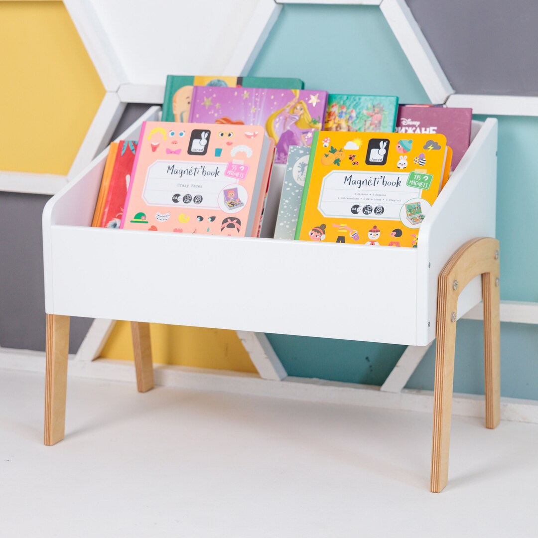 Bookshelves, Montessori Bookcase, Nursery Bookshelf, Kids Bookshelf ...