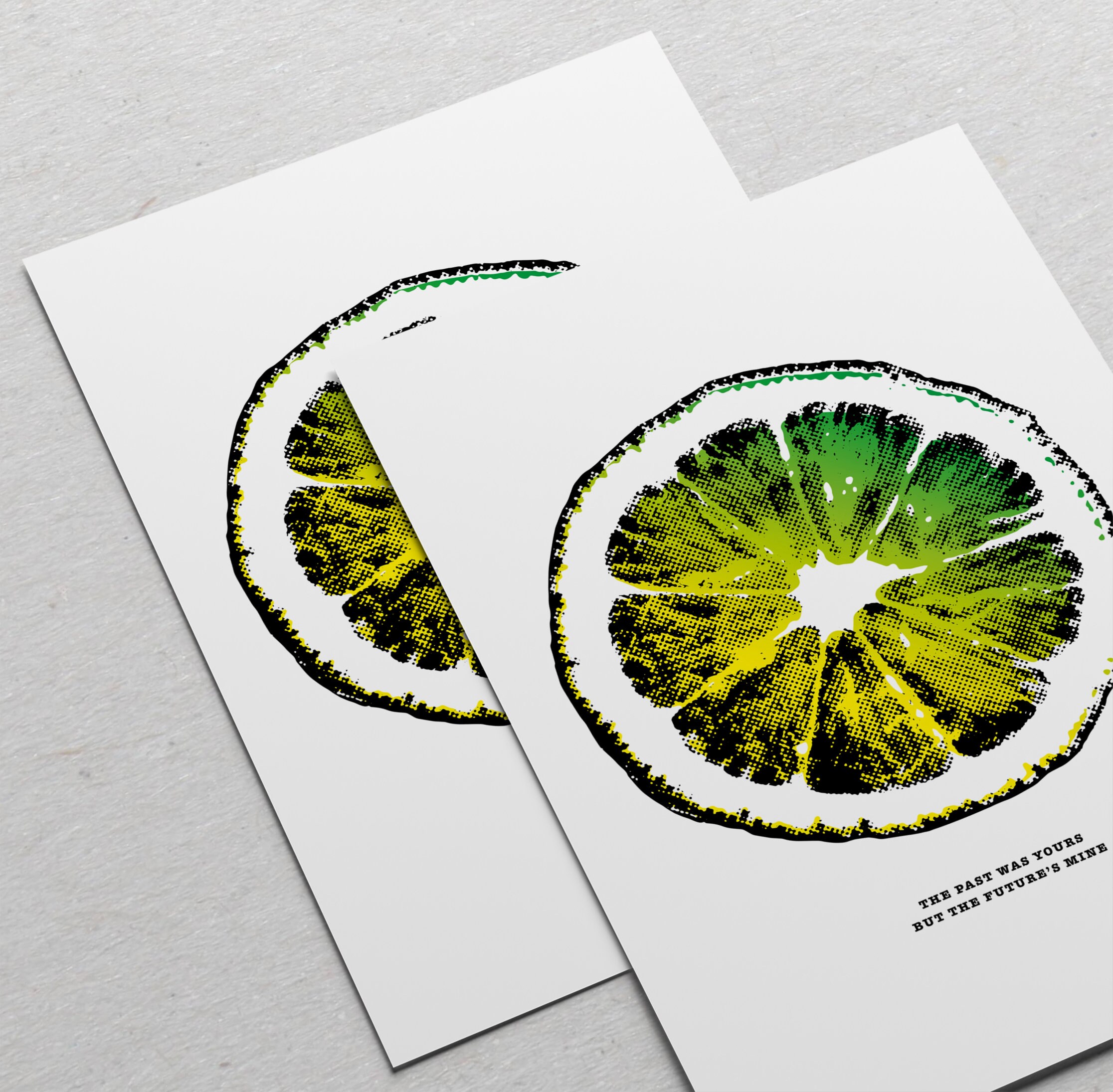 Stone Roses Lemon Illustration Print A5 A4 A3 A2 A1 - Etsy UK