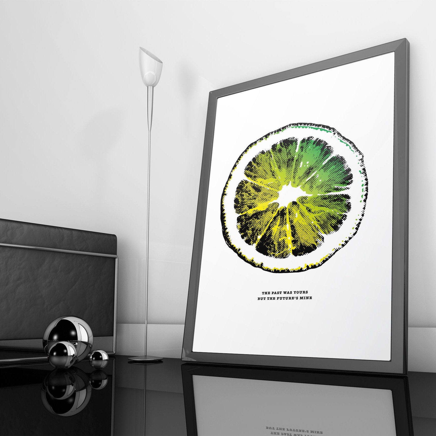 Stone Roses Lemon Illustration Print A5 A4 A3 A2 A1 | Etsy
