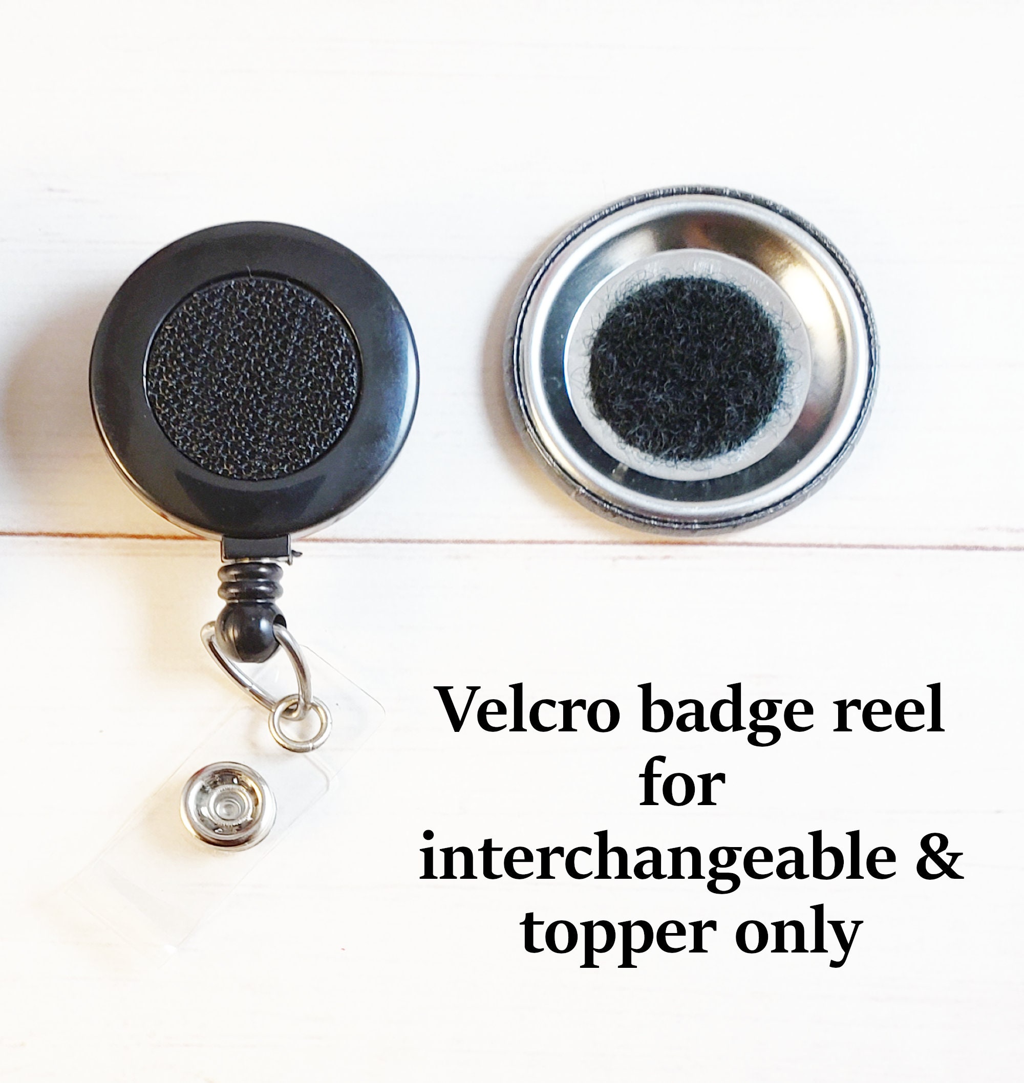 Pick 4 TOPPERS for Interchangeable Badge Reel, Swappable Toppers for ...