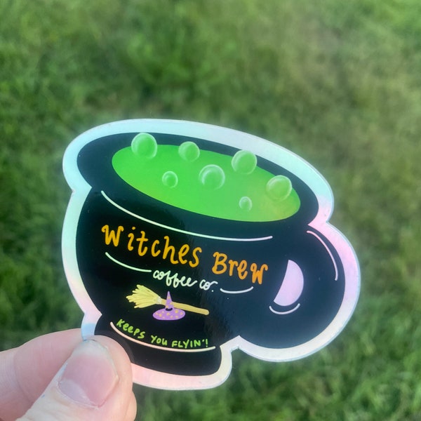 Witches Brew Stickers - Etsy