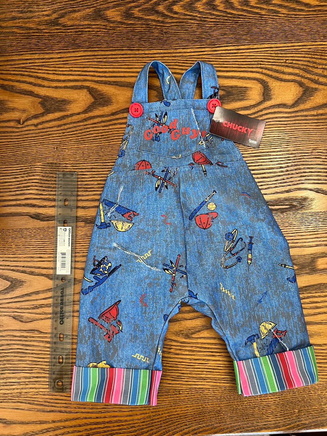 Chucky Clothes Good Guy Overalls and Shirt - Etsy