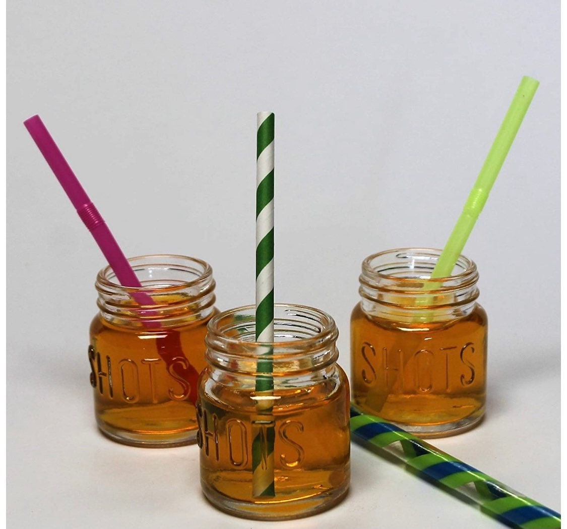 Personalized Mighty Mini Mason Jar Shot Glass Birthday | Etsy