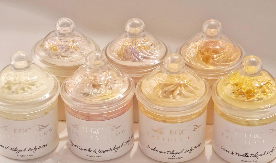 Handmade Shimmering Whipped Body Butters - Etsy