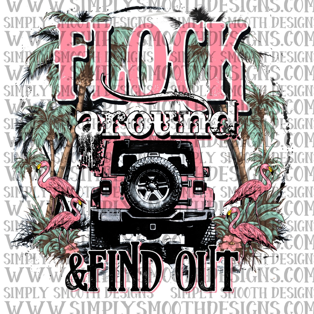 Flock Around Png Download - Etsy