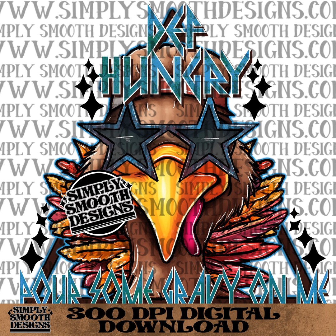 Def Hungry Girl/boy Png Download Original Designer - Etsy