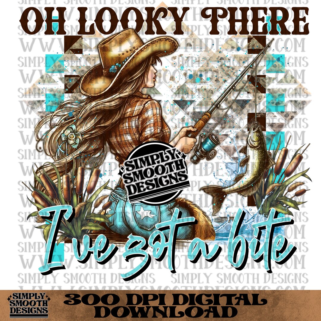 Oh Looky There I’ve Got a Bite ORIGINAL DESIGNER - Etsy