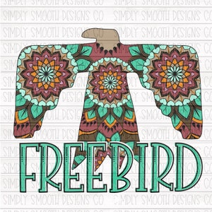 FREEBIRD Mandala Png Download - Etsy