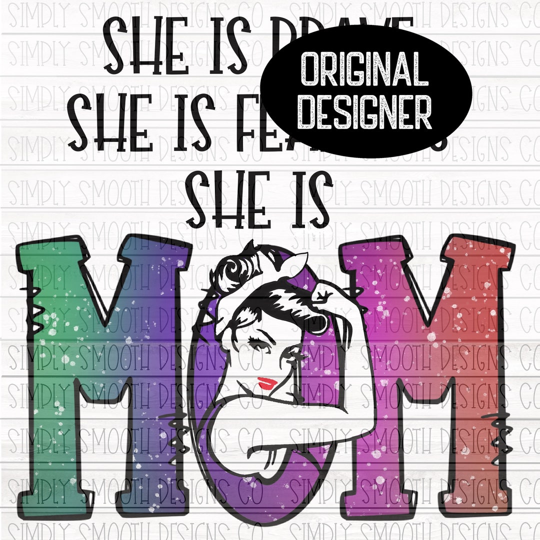 She is Mom Png Download - Etsy