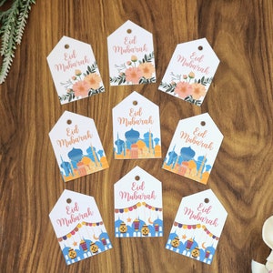 Printable Eid Gift Tags | Digital Eid Mubarak Tags | Eid Digital ...