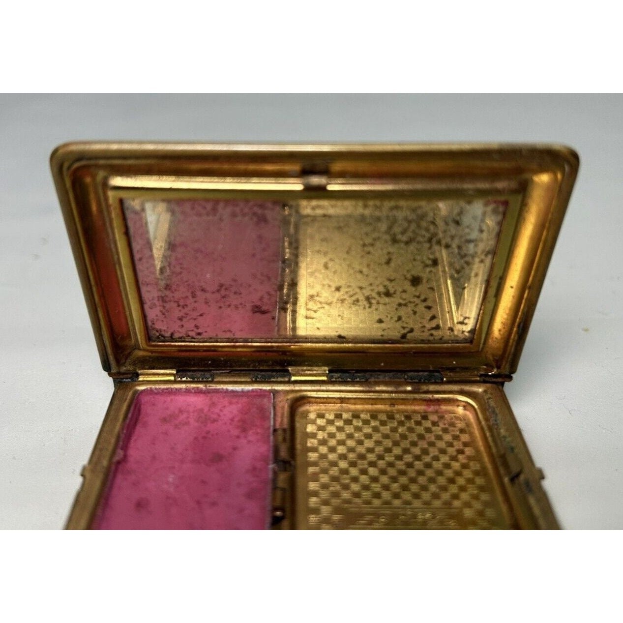 Vintage Mondaine Ladies Makeup Compact Leather Book - Etsy