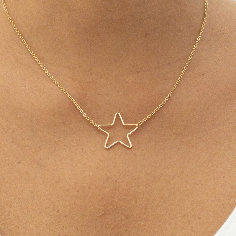 Star Necklace - Etsy