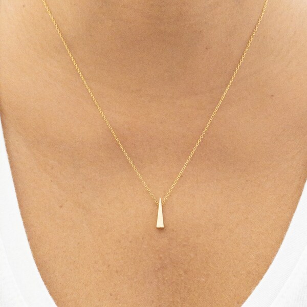 14k Gold Filled Triangle - Etsy
