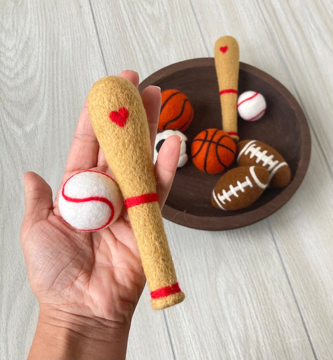 RTS! Newborn Felted Sport Props, Felted Stuffies, Newborn Photographs ...